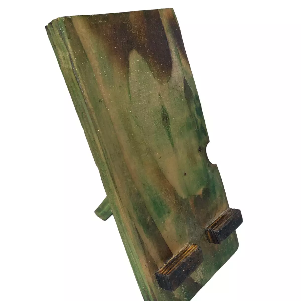 Commandez votre Porte téléphone en bois teinté grande taille, coloris ...